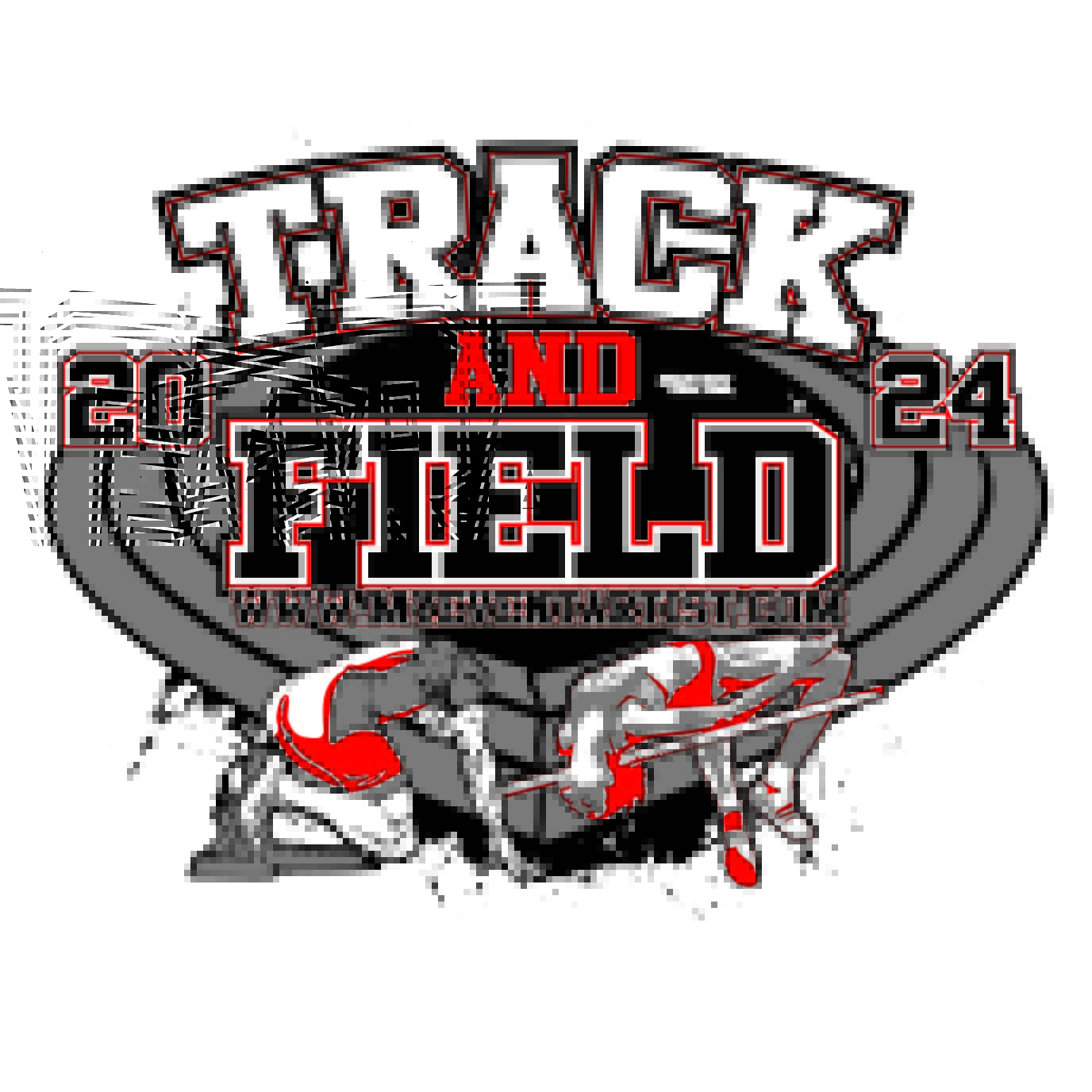TRACK AND FIELD EVENT LOGO DESIGN READY FOR PRINT | My Event Artist