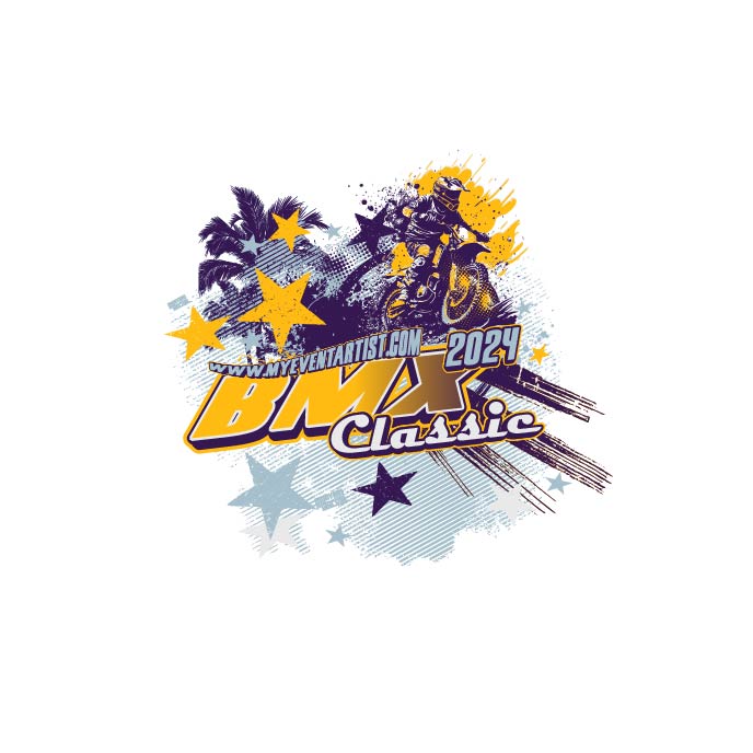 BMX CLASSIC ADJUSTABLE VECTOR LOGO DESIGN READY FOR PRINT | My Event Artist