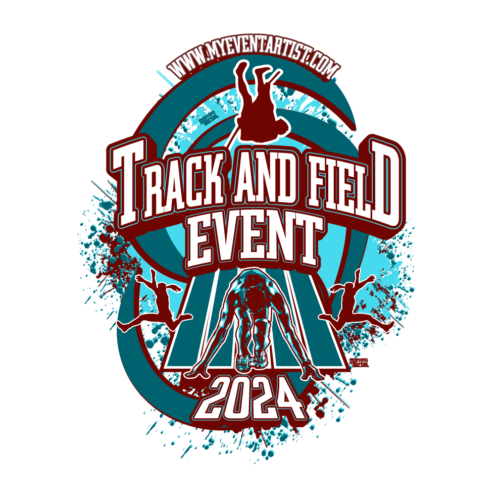 TRACK & FIELD EVENT PRINT READY VECTOR DESIGN | My Event Artist