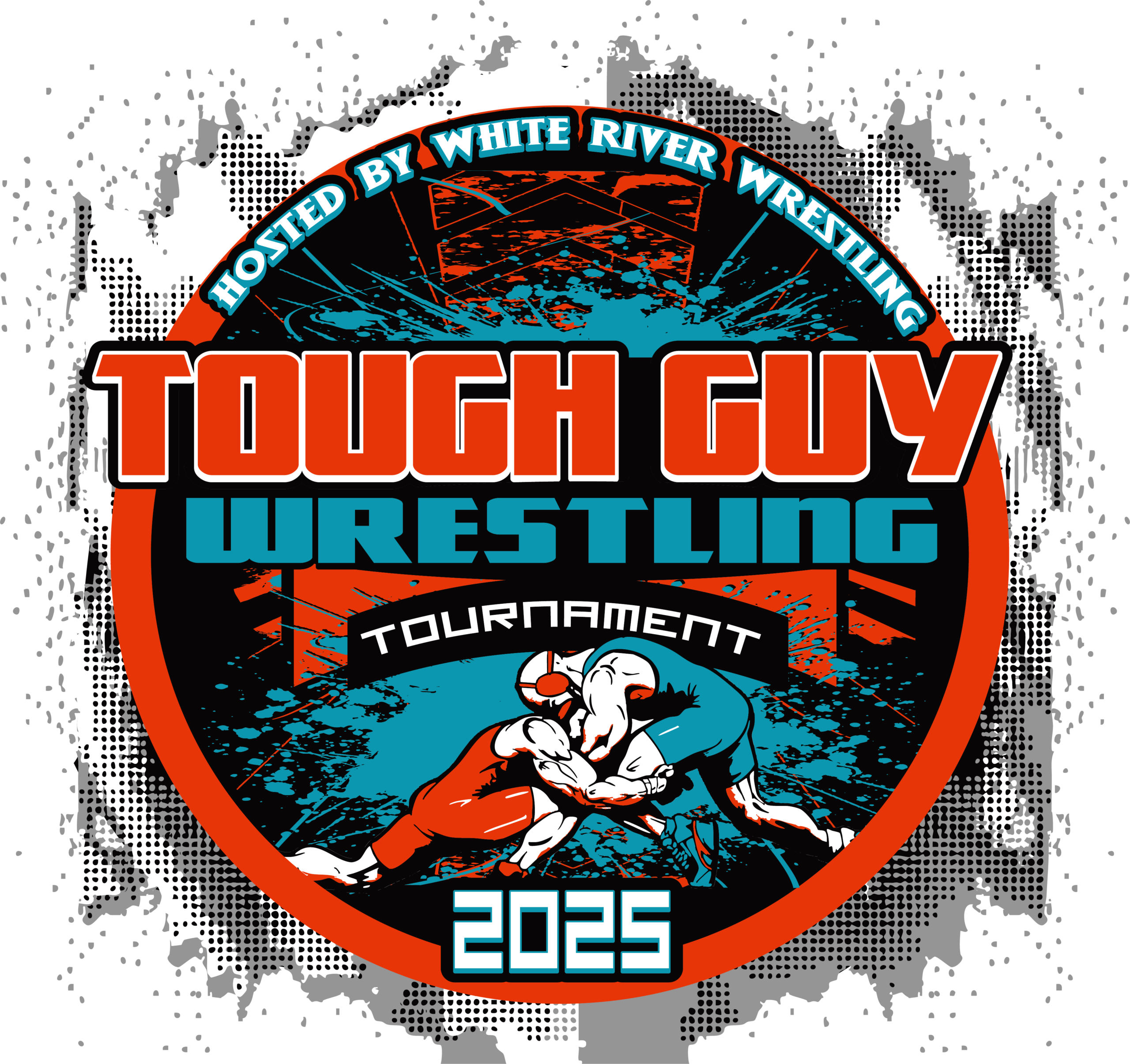 2025 TOUGH GUY WRESTLING TOURNAMENT: A Power‑Packed Logo Design by ...